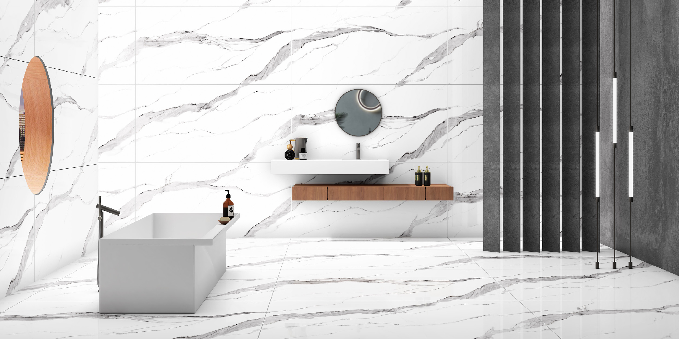 Endless Marble Porcelain Tile